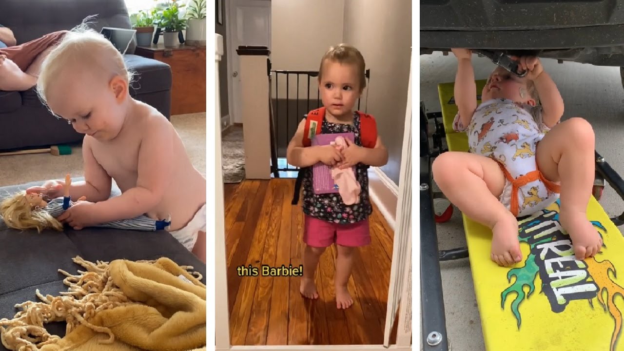 Cute Baby try not to smile Challenge #39 #shorts - YouTube