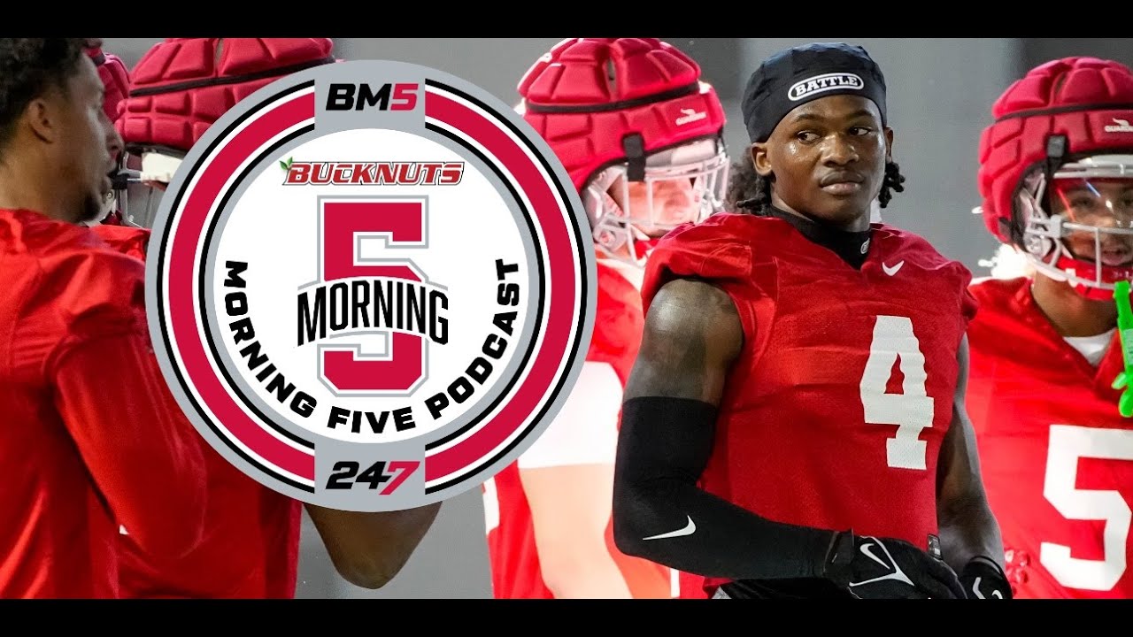Bucknuts Morning 5: Boo noon kickoffs | Hammer time? - YouTube