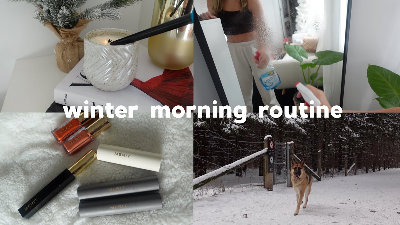 WINTER MORNING ROUTINE 2021! spend the morning with me - YouTube