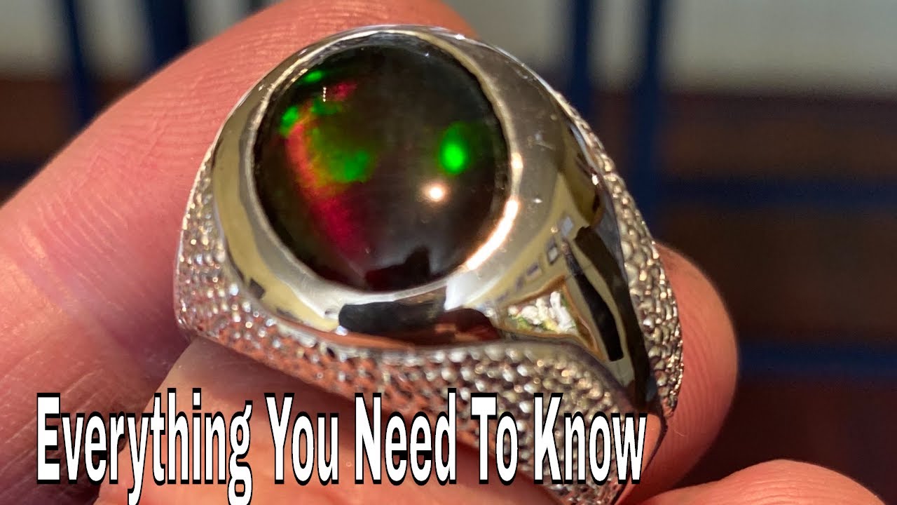 How to make an opal ring start to finish - Part One - YouTube