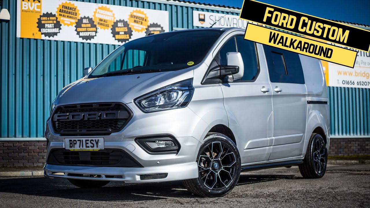 Ford Transit Custom Limited Detailed Walkaround Walk & Talk - YouTube