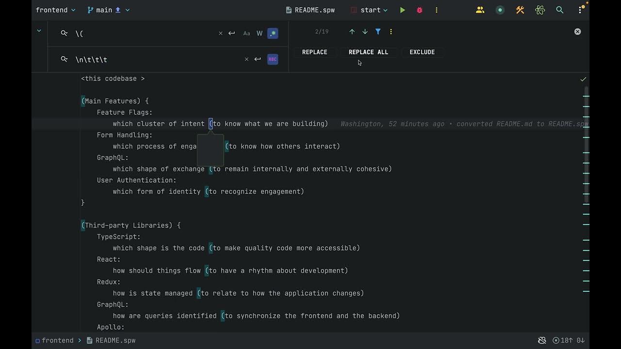 Devlog | expansion session | Begin elaborating the readme - YouTube