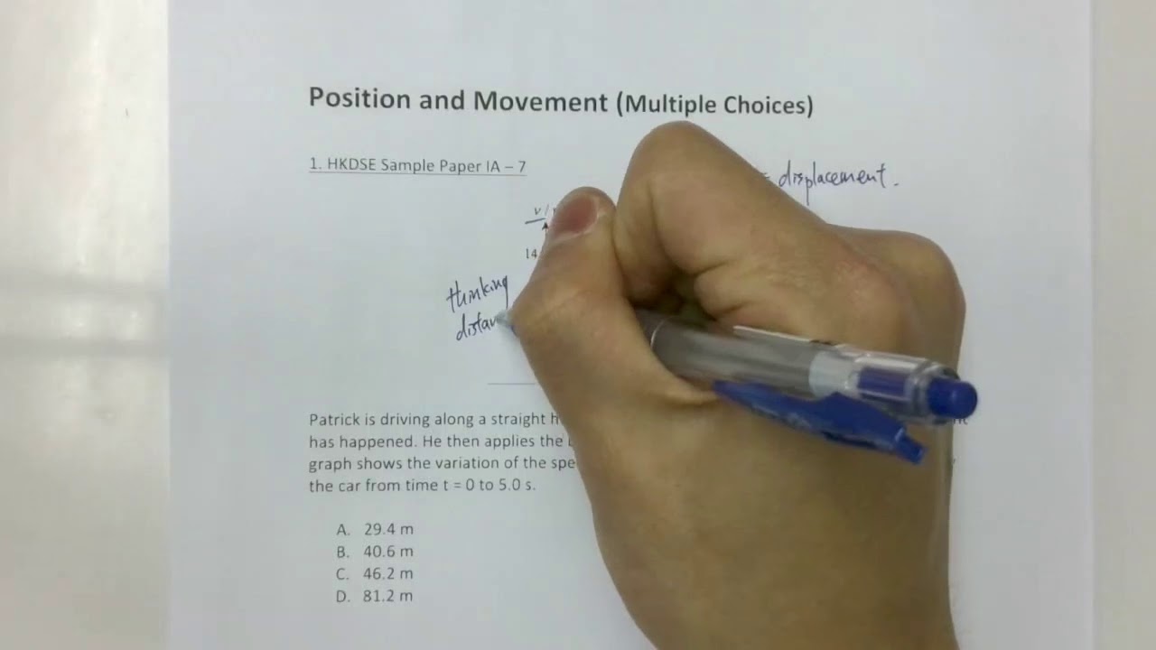 [秒殺 DSE Physics]Past Paper: HKDSE Sample Paper 1A Q7 - YouTube