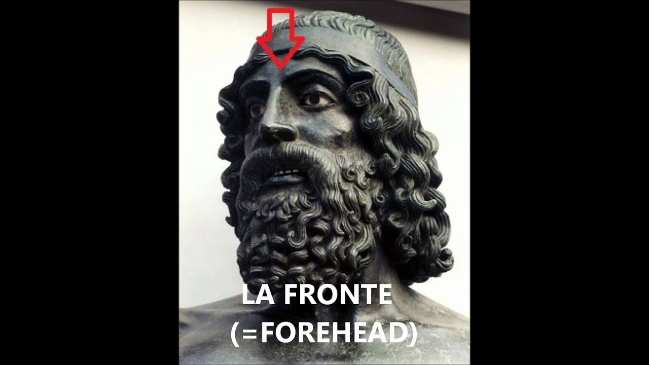 Learn Italian: LA TESTA - THE HEAD (vocabulary) - YouTube