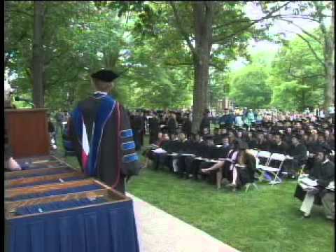 2013 Hanover College Commencement - YouTube