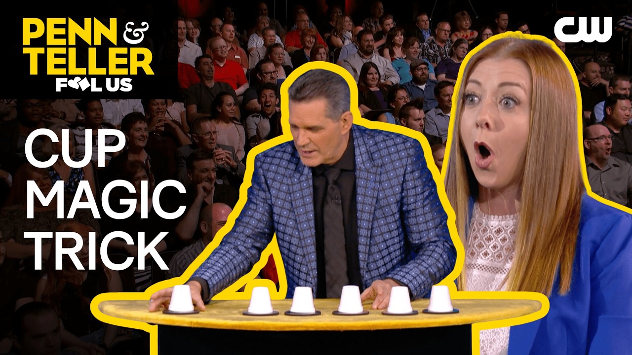 Magician Performs Cups Magic Trick | Penn & Teller: Fool Us | The CW ...