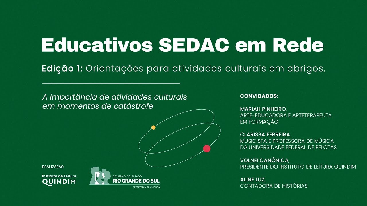 Educativos SEDAC em Rede - Edição 1: A importância de atividades ...