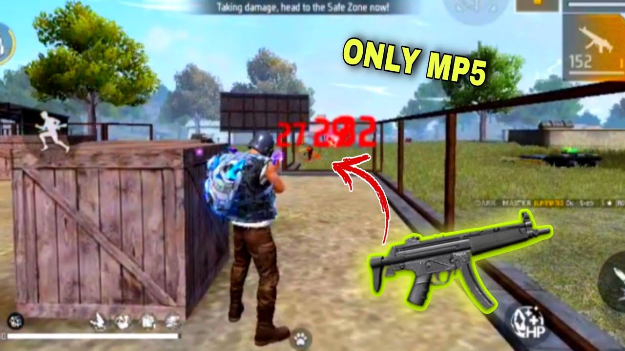 ONLY MP5 CHALLENGE_OVER POWER GAMEPLAY | GARENA FREE FIRE - YouTube