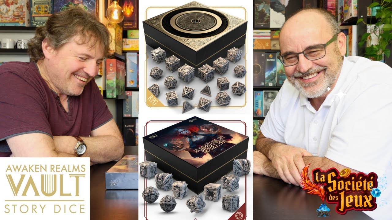 Awaken Realms VAULT story dice 🎲 - YouTube