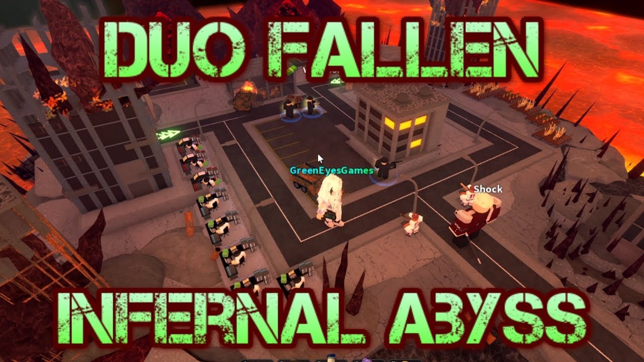 Triumphing Duo Fallen Mode on Infernal Abyss - Tower Defense Simulator ...