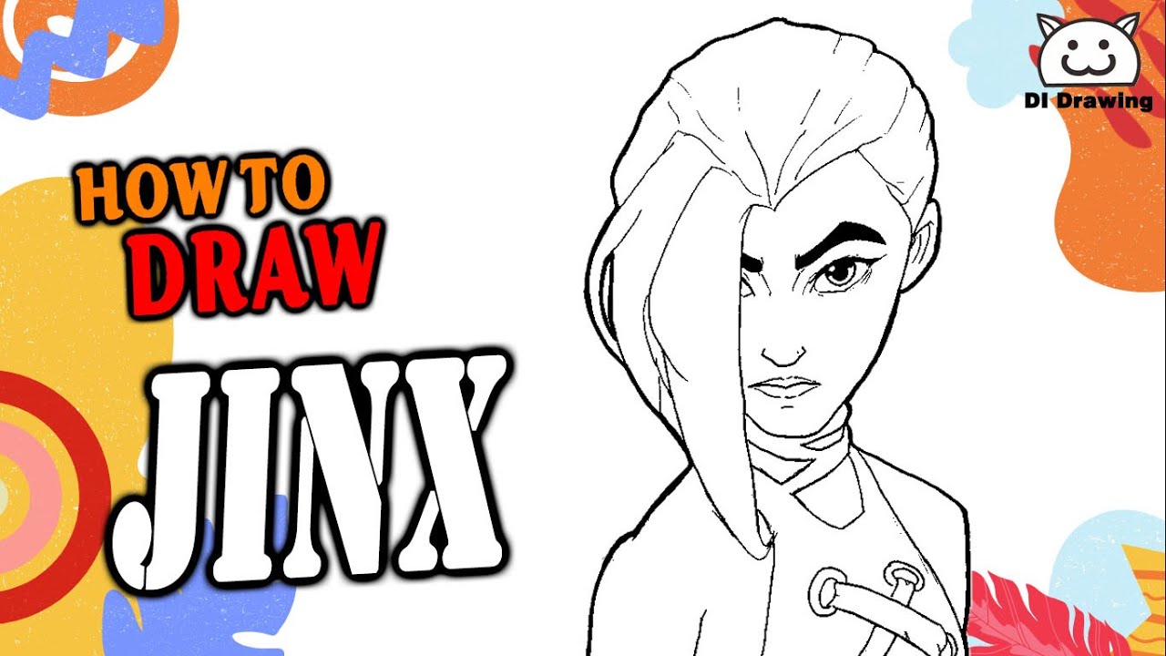 How to Draw Jinx | Arcane - YouTube