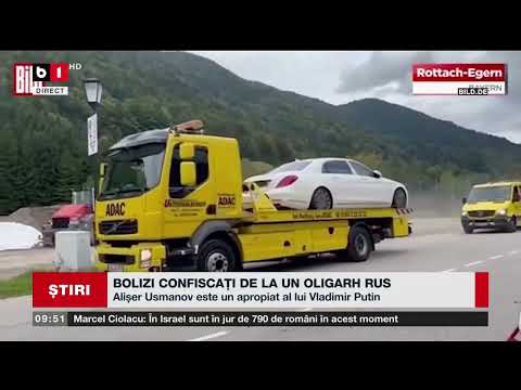 BOLIZI CONFISCAȚI DE LA UN OLIGARH RUS. Știri B1TV_8 oct 2023