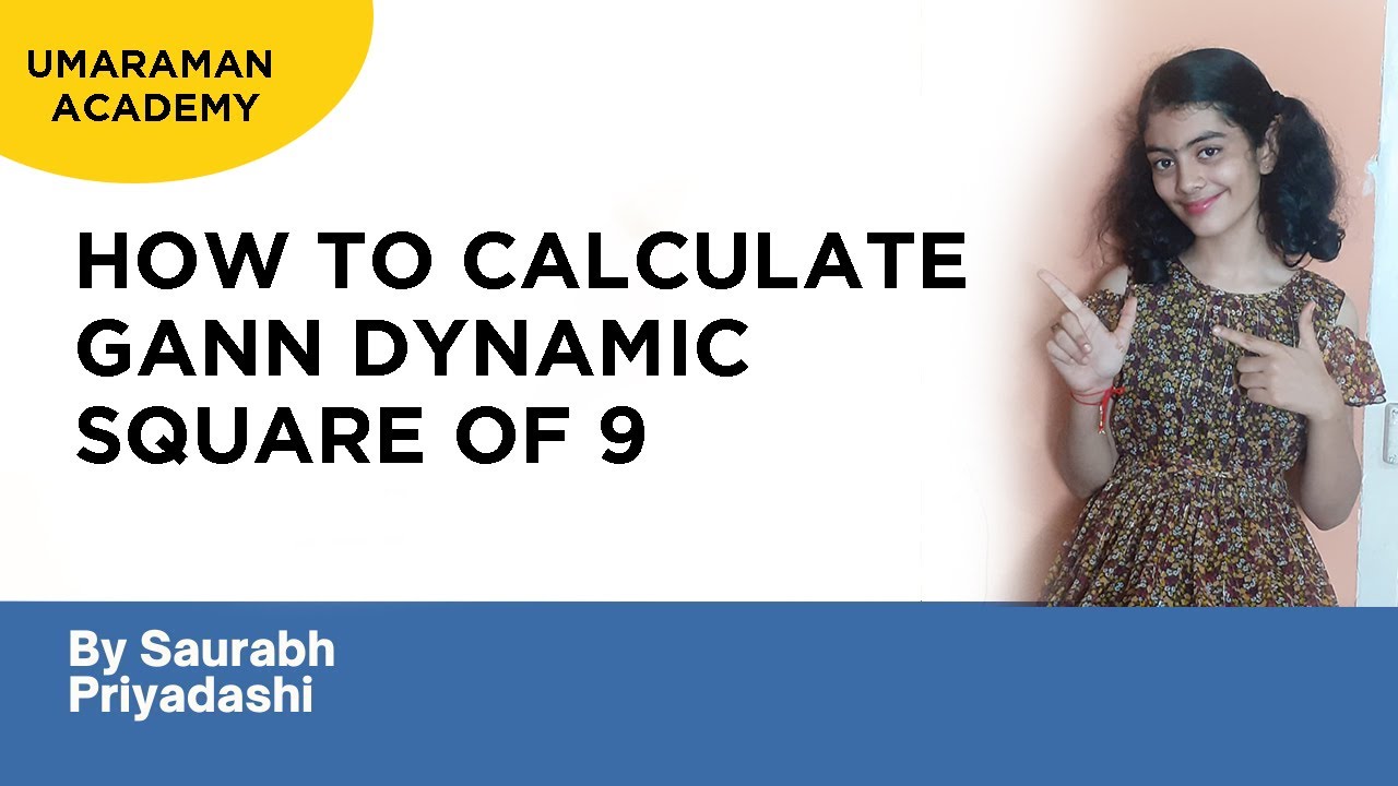 how to calculate GANN dynamic square of 9 - YouTube