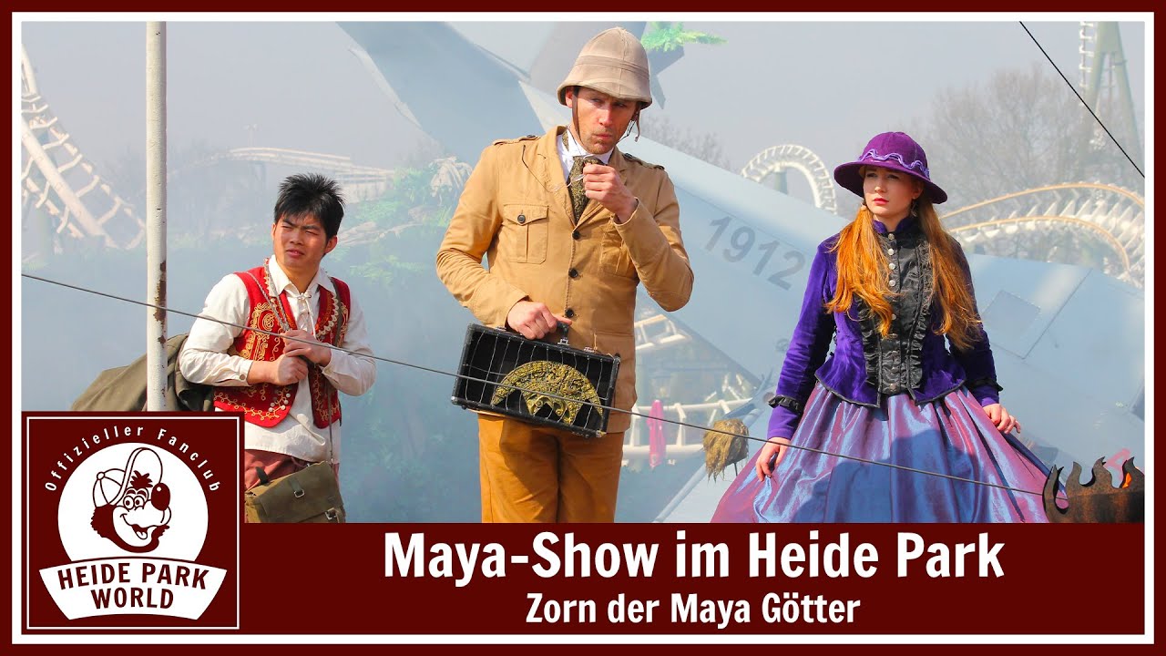 Mayashow "Zorn der Maya Götter" im Heide Park Resort (2012) - YouTube