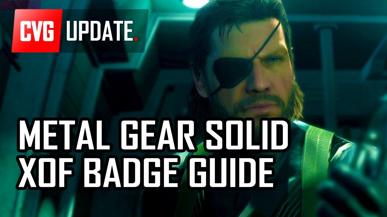 Metal Gear Solid 5 Ground Zeroes: XOF Badges Collectors' Guide - YouTube