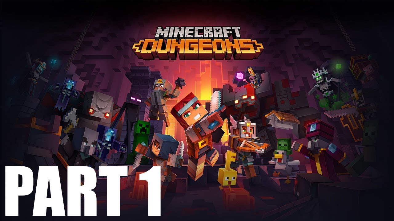 Minecraft Dungeons | PART 1 | SAVING THE VILLAGERS! | - YouTube