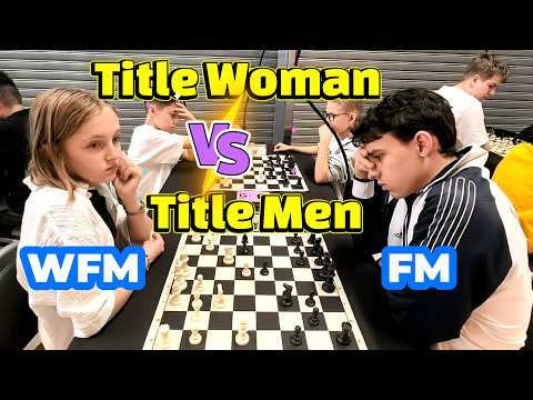WFM Alisa Yunker - FM Mikayel Manvelyan - Chess Blitz & Rapid Cup