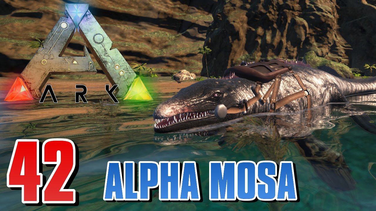 ARK #S6E42 - ALPHA MOSASAURUS TAMING | Ark Annukani Genesis | Deutsch ...