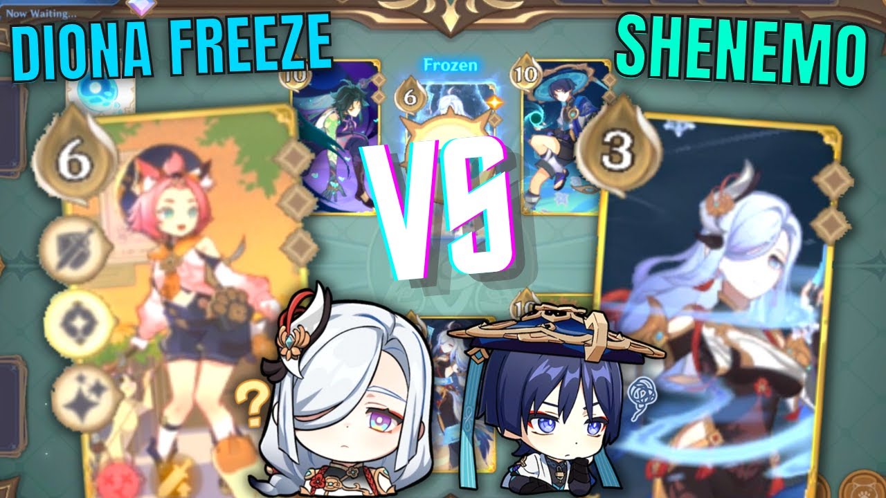 Just Diona vs The Shenemo Meta Deck | Genshin Impact TCG - YouTube