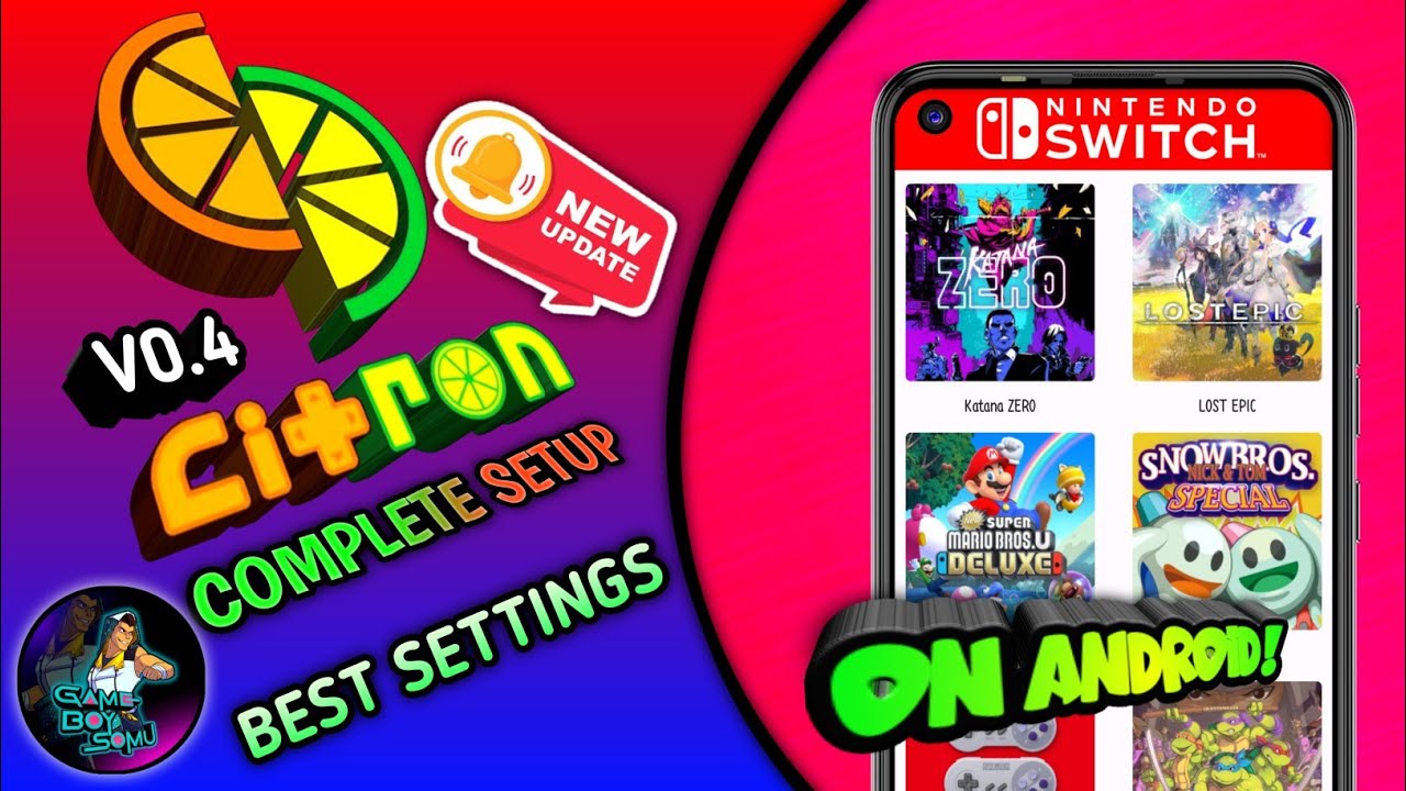 🔥 CITRON EMULATOR ANDROID V0.4 - SETUP/SETTINGS/GAMEPLAY | BEST ...