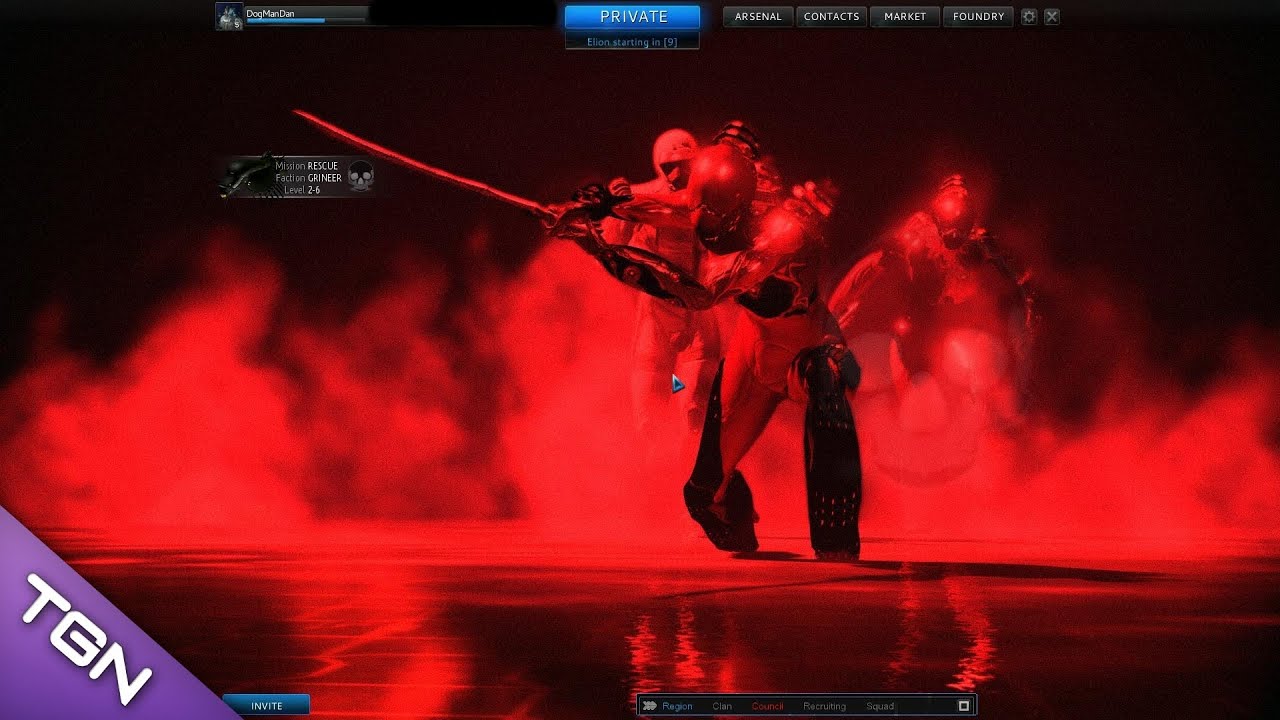 Let's Play Warframe Nightmare Mode w/NOVA - YouTube