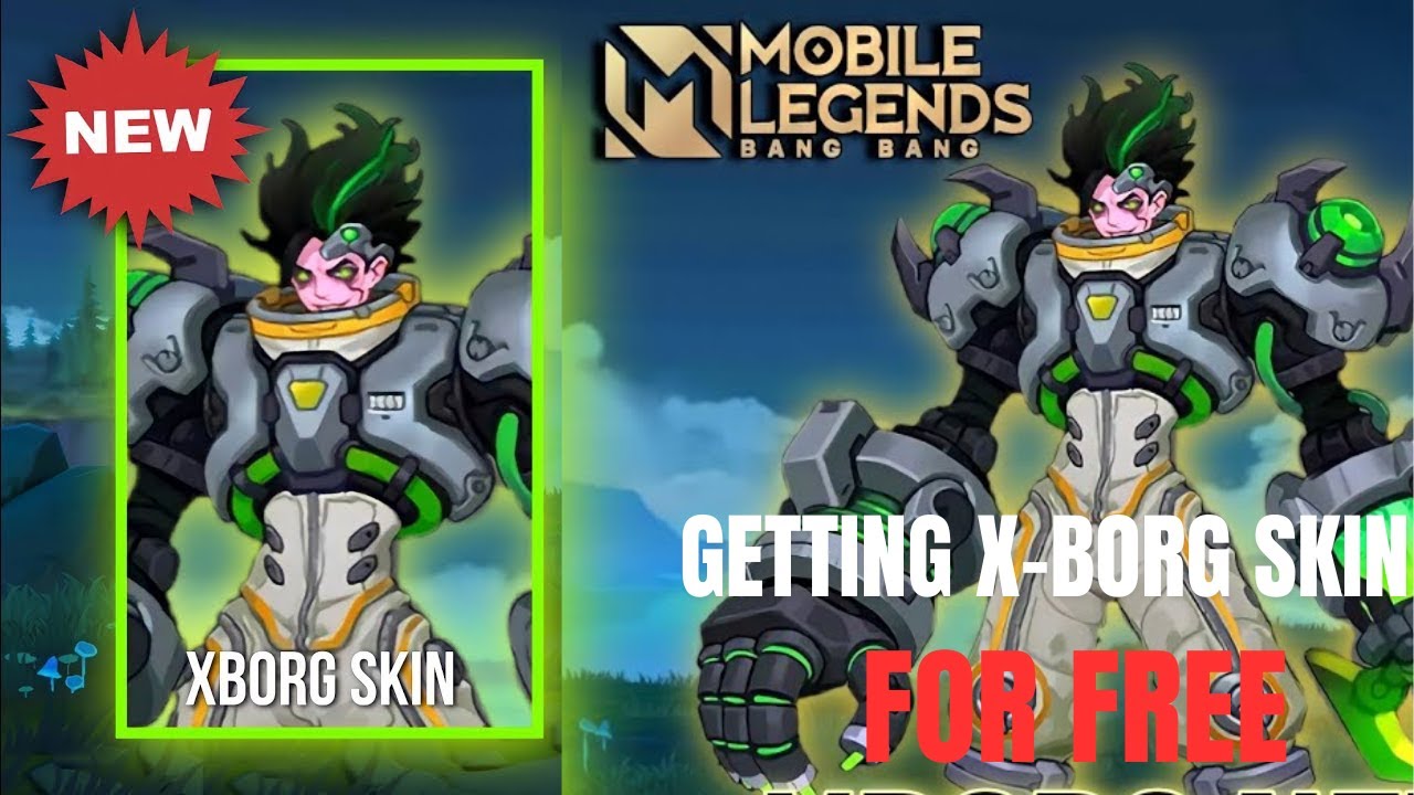 Getting X-Borg New Skin for Free | XBORG BIOCHEMICAL SKIN | MOBILE ...
