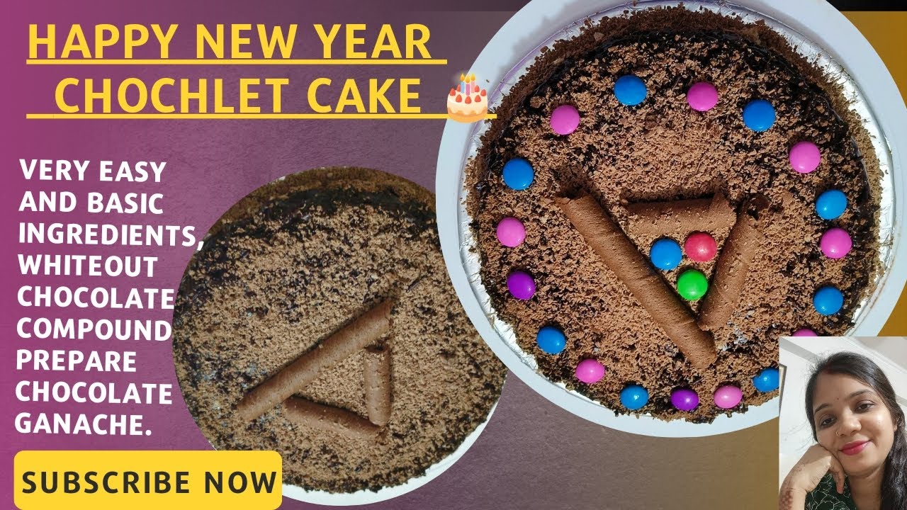 chocolate cake/basic ingredients/prefect chocolate ganache/No cholate ...