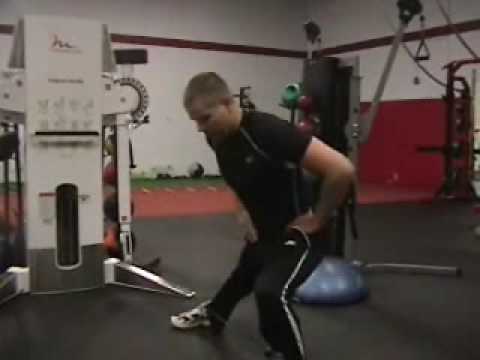 cable lateral lunge - YouTube
