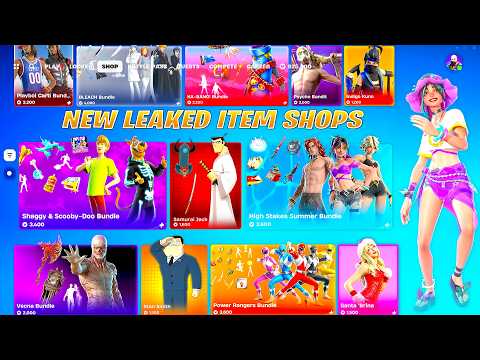 ALL NEW UPDATED & RETURNING LEAKED SHOPS (Battle Pass Bundles, High Stakes Pack, Collabs) Fortnite