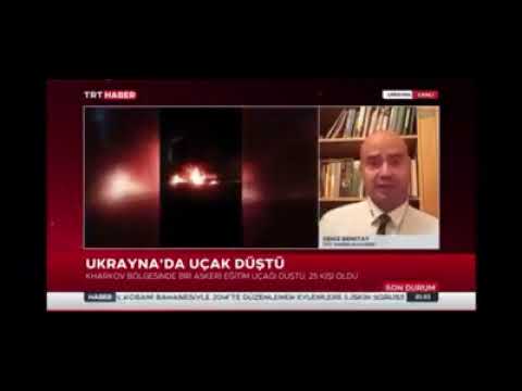 Ukrayna'da Uçak Kazası