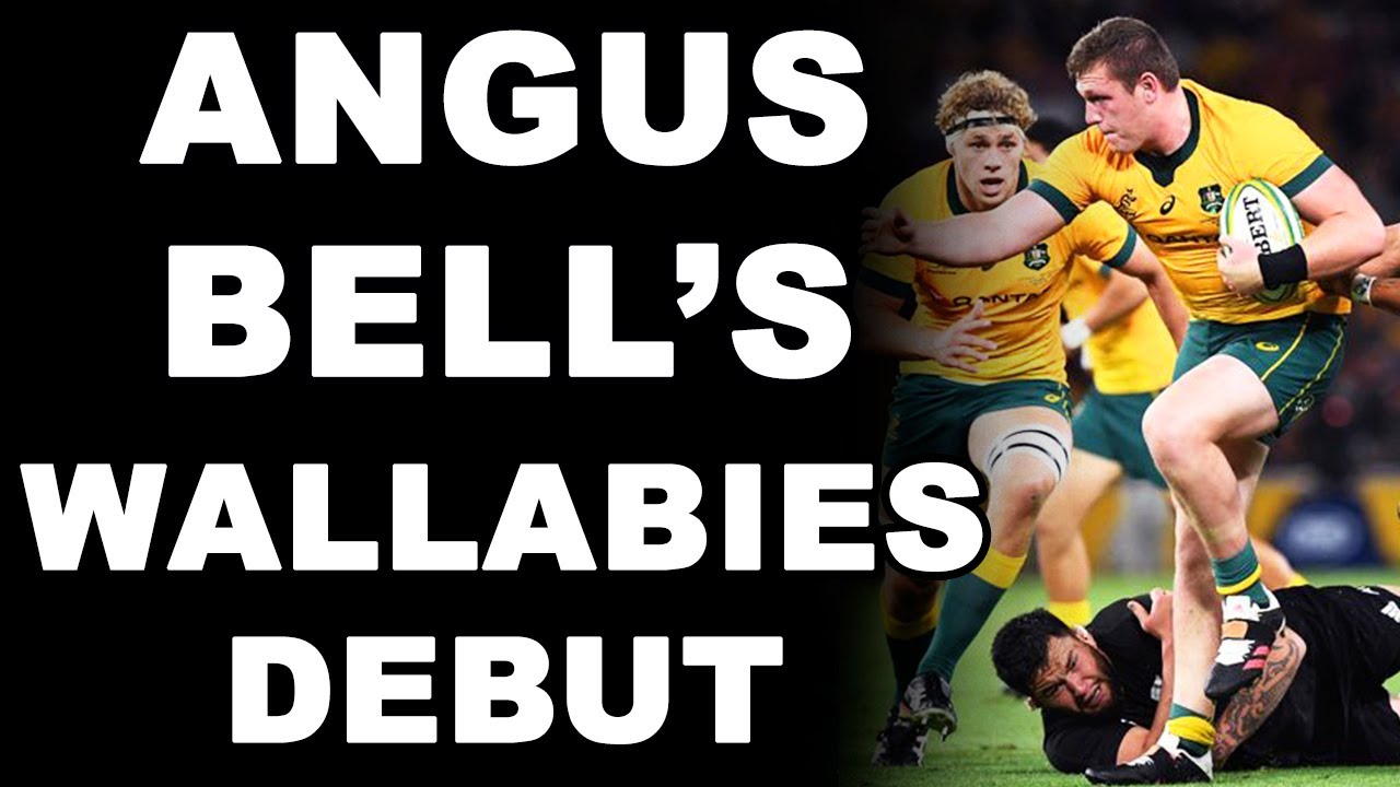 Angus Bell's Wallabies Debut - YouTube