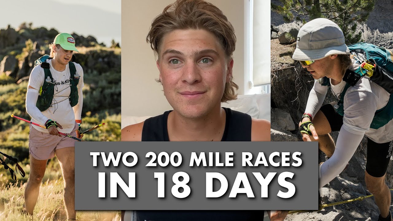 How I Ran Two 200 Mile Races 18 Days Apart - YouTube