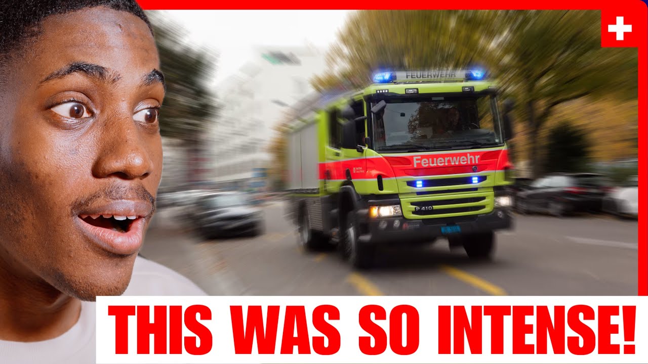 Swiss Fire Department High Speed Rescue || FOREIGN REACTS - YouTube