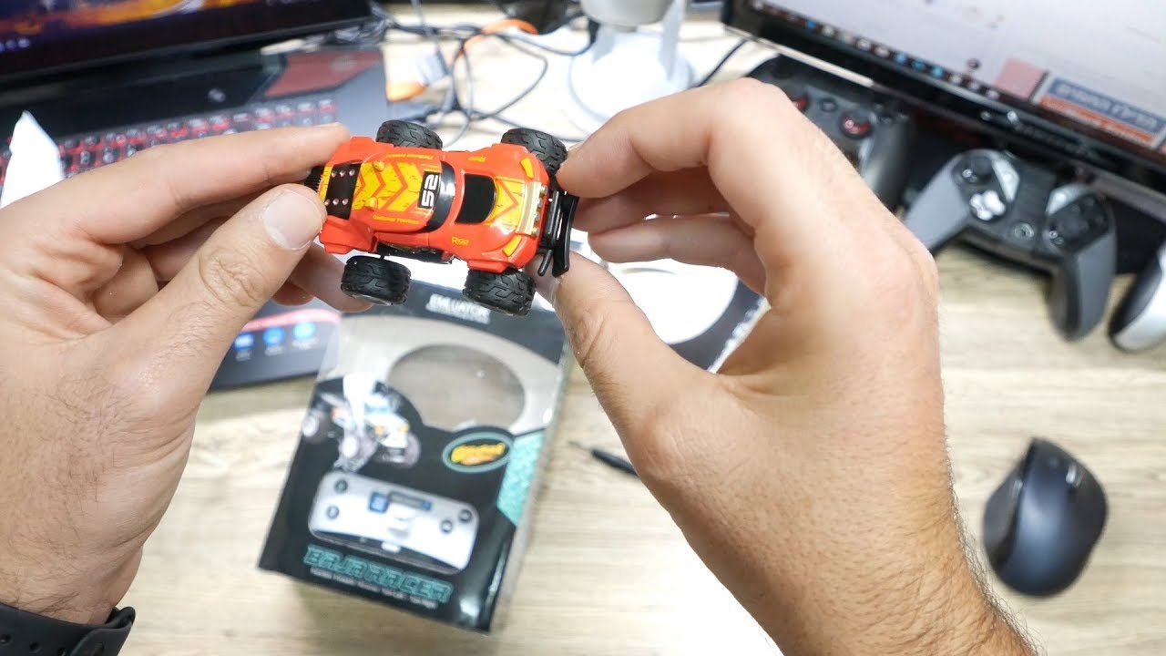 המכונית הקטנה בעולם - גרסת Monster Track בשלט רחוק - YouTube