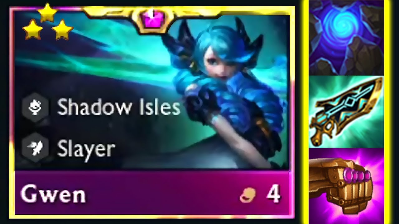 Cut Cut Cut 3 Star Gwen ⭐⭐⭐ Cut Everything Ft 6 Slayer Tft Set 9