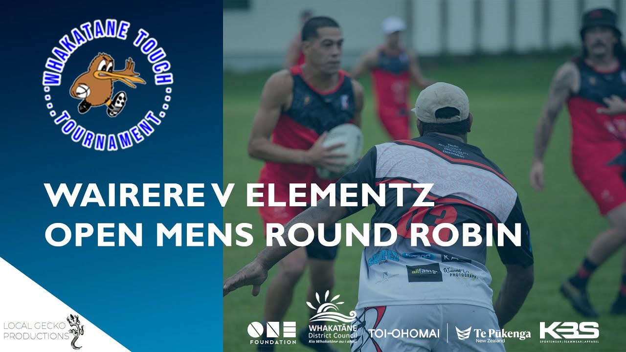 Wairere v Elementz Open Mens Round Robin | Whakātane January Touch ...