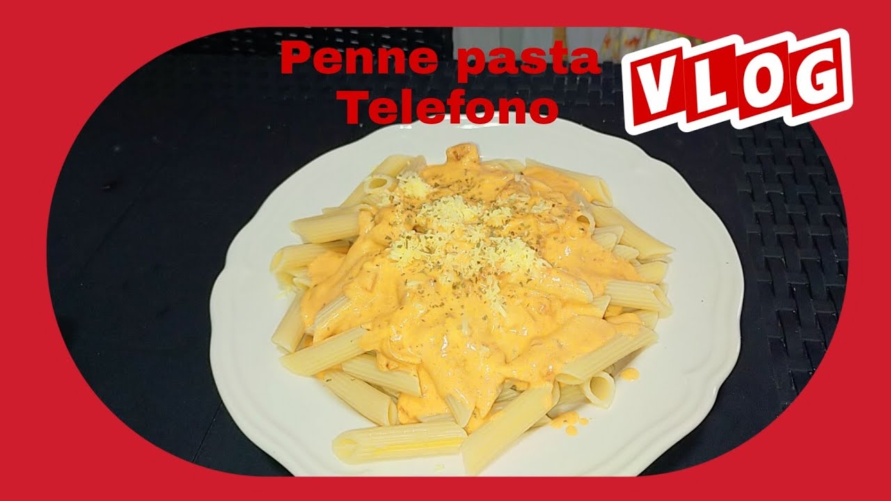 Penne pasta Telefono/my own version - YouTube