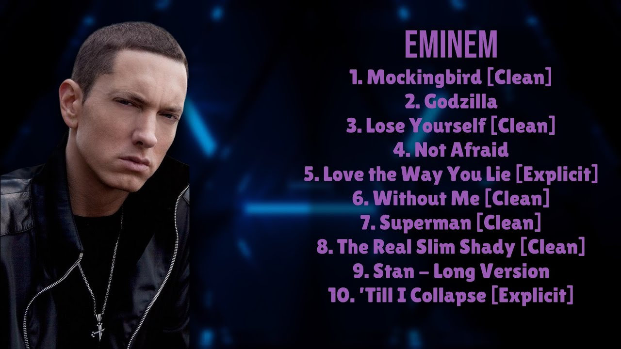 Eminem-Essential songs to soundtrack your year-Top-Rated Chart-Toppers ...