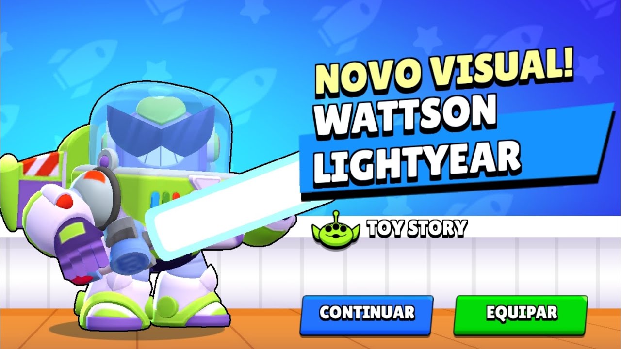 Pegando e jogando com a SKIN BRABISSIMA DO WATTSON LIGHTYEAR NO BRAWL ...