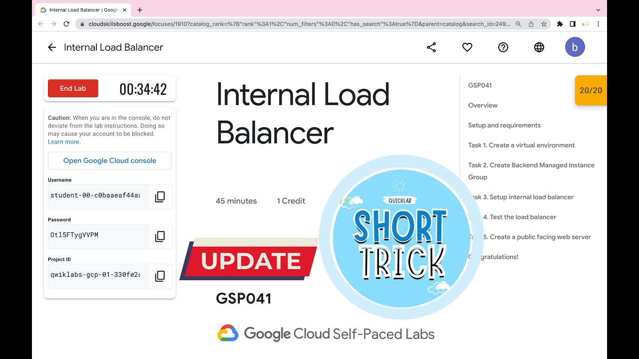 New 2023 Internal Load Balancer Qwiklabs Gsp041 With Explanation🗣️ Quicklab