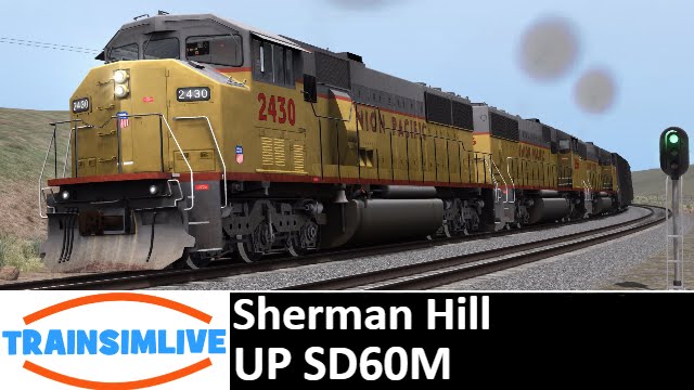 Let's Play Train Simulator 2016 - Sherman Hill, UP SD60M - YouTube