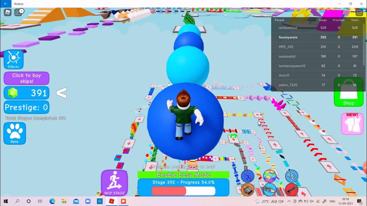 See My Roblox Mega Easy Obby Roblox Youtube