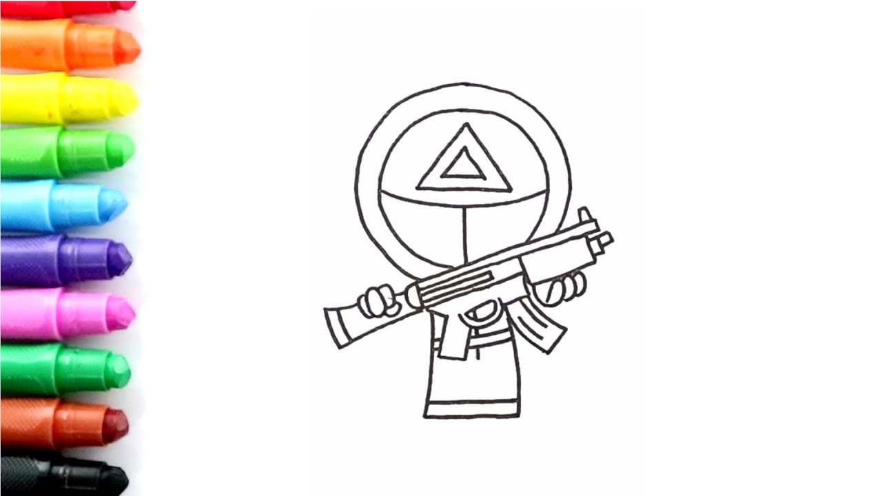 How To Draw GUARD SPRUNKI INCREDIBOX - YouTube