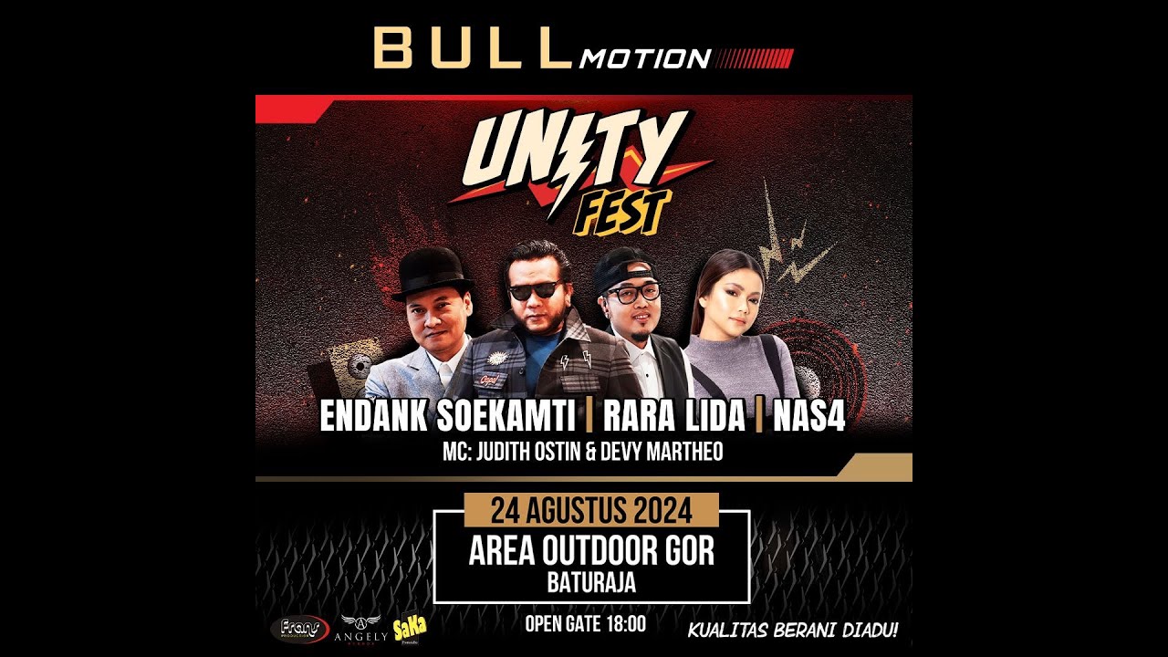 ( LIVE ) STREAMING : LADY RARA x NAS4 BAND - BULL MOTION UNITY FEST ...