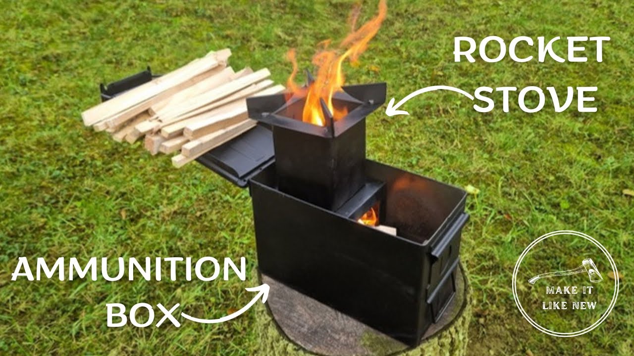 Ultimate DIY Rocket Stove for Bushcraft & Survival: Step-by-Step Guide ...