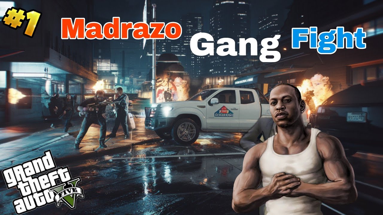 Michael V/s Martin Madrazo Gang //gta v // Ep-01 @morningplayZ - YouTube