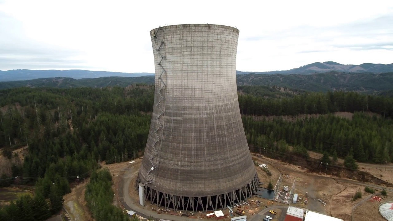 Satsop Business Park was WPPS Nuclear Power Plant - 4K - YouTube