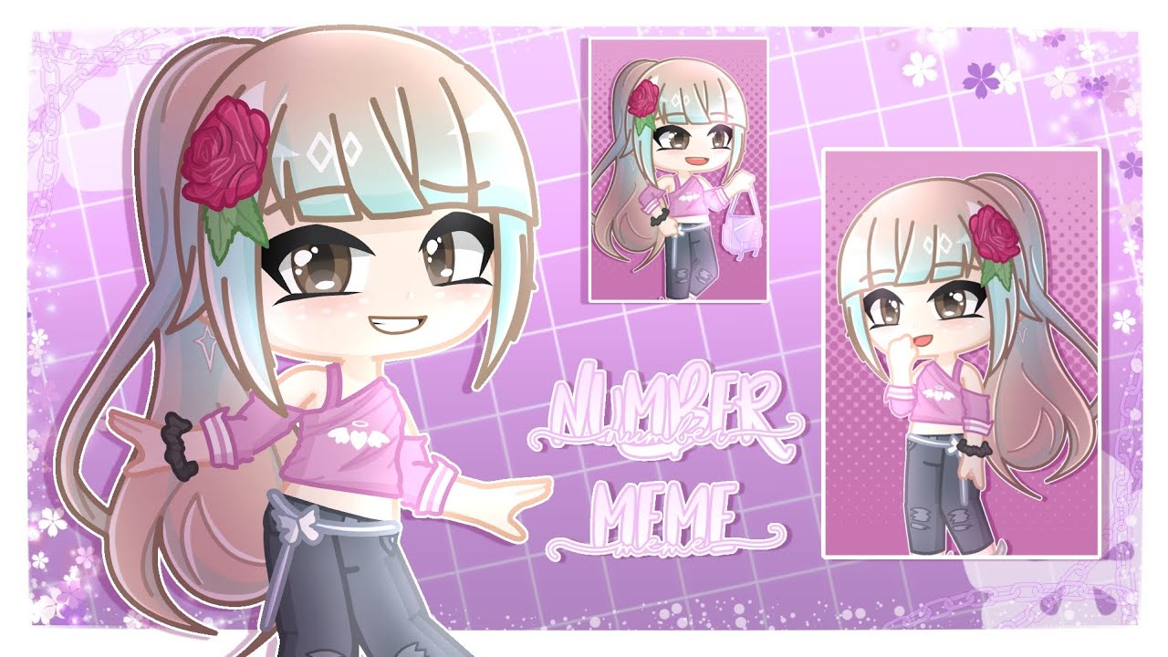 Number Gacha Animation Meme Ft. Mallory - YouTube