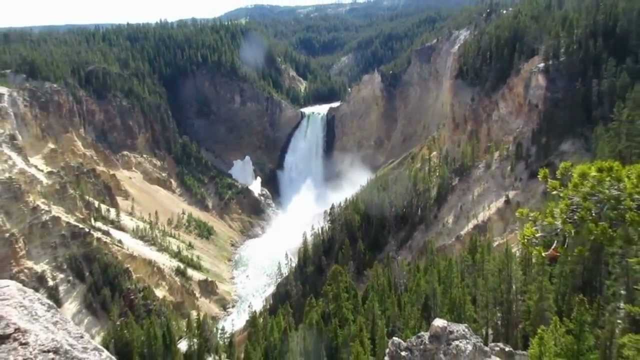 Yellowstone & Grand Teton Falls - YouTube