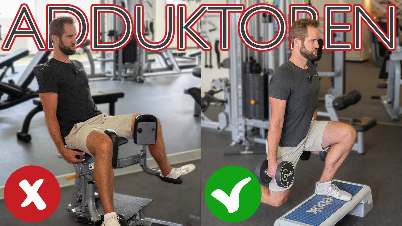 ADDUKTION am Gerät kannst du dir SPAREN - Mach lieber DAS! | Kernfit ...